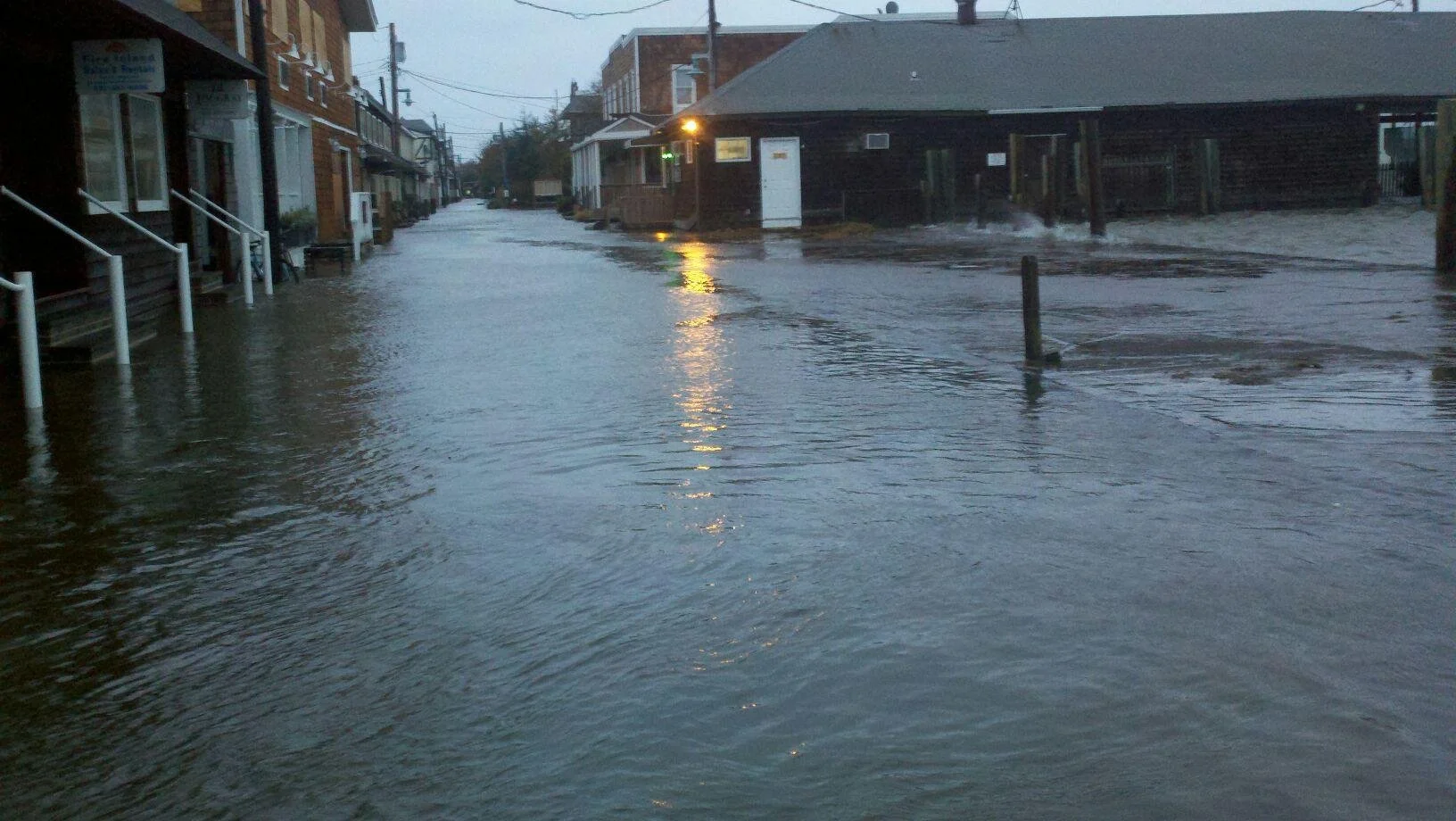 Fire Hurricane Sandy