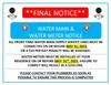 WATER METER NOTICE — Village of Ocean Beach