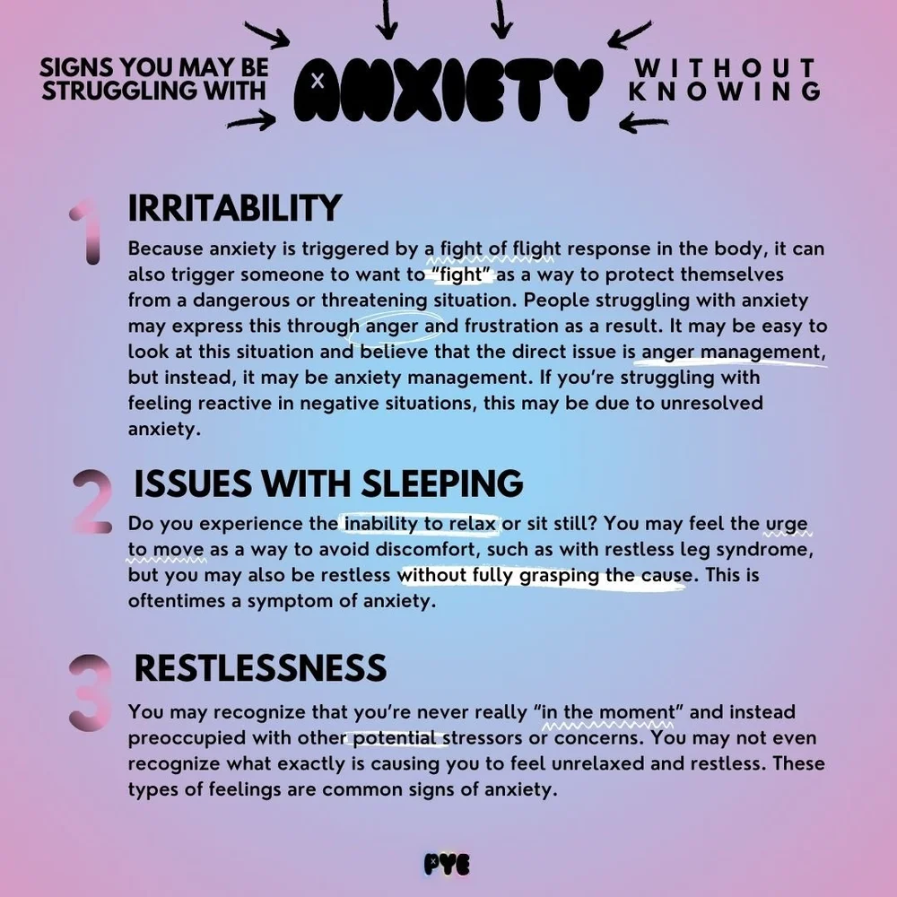 9 Signs That You May Be Struggling With Anxiety Without Knowing It ...