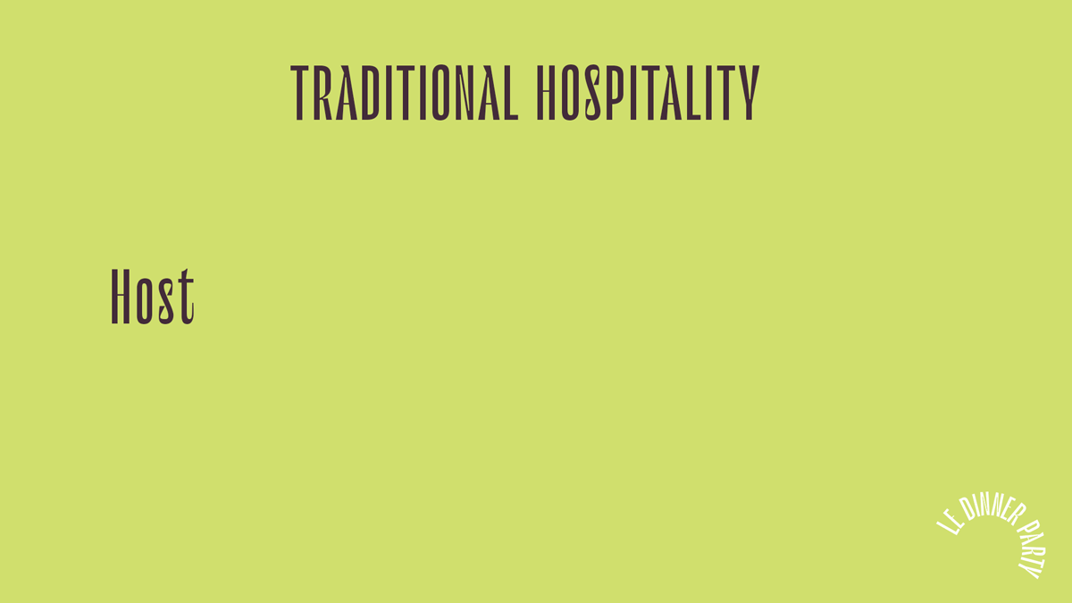 The Art of Radical Hospitality — Le Dinner party