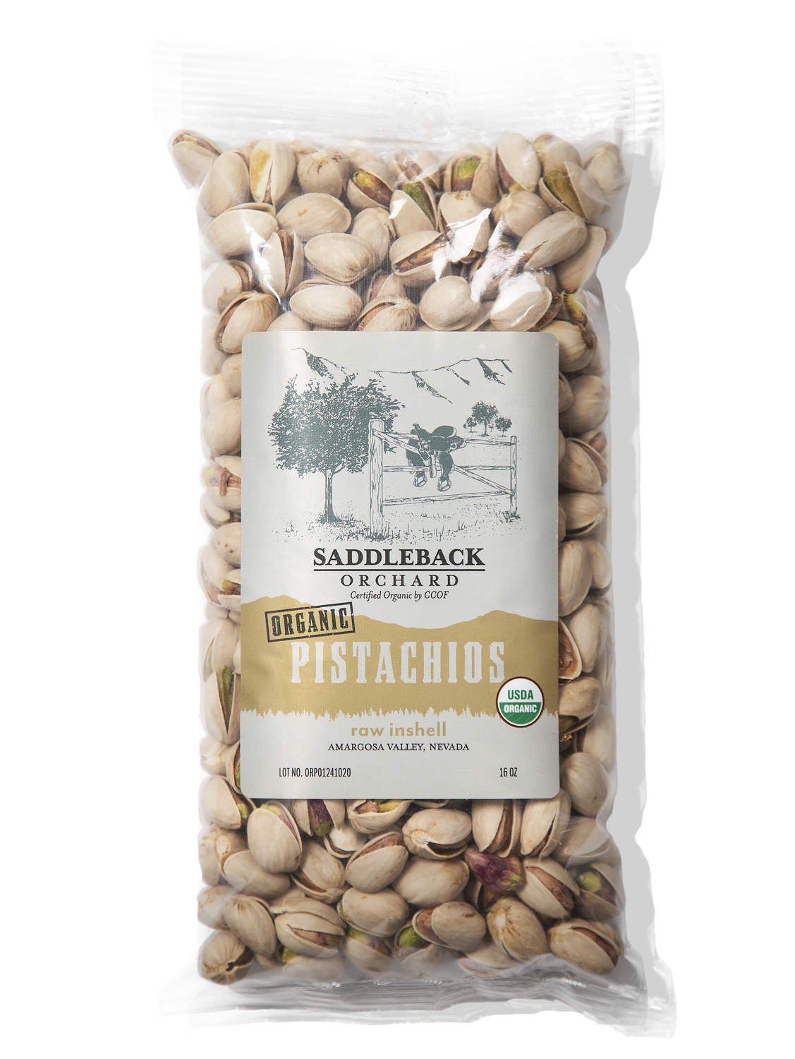 Certified Organic Roasted and Salted In-Shell Pistachios — Saddleback ...
