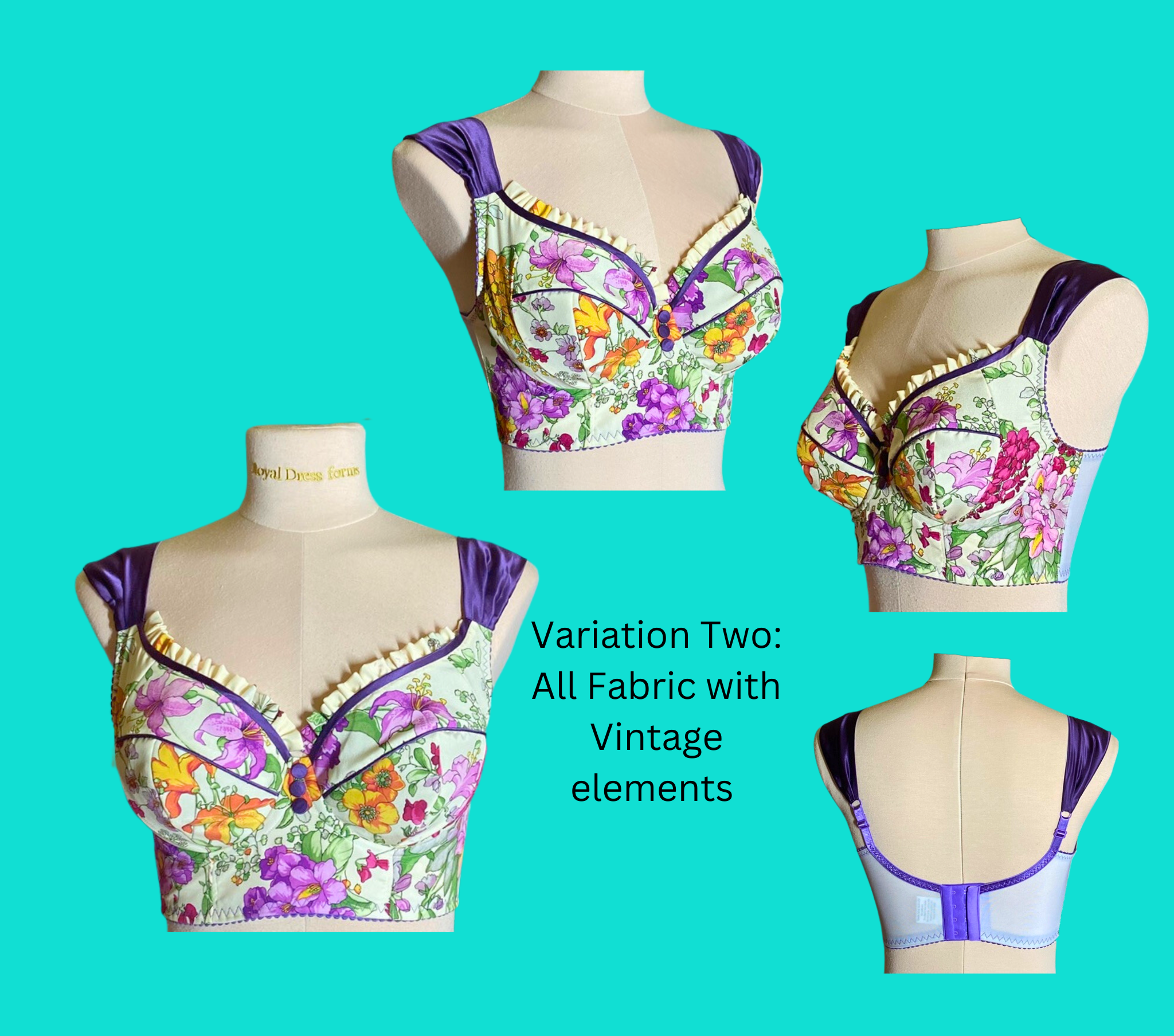 Shop Our Vintage and Special Occasion Style Bra Sewing Patterns — Annie ...