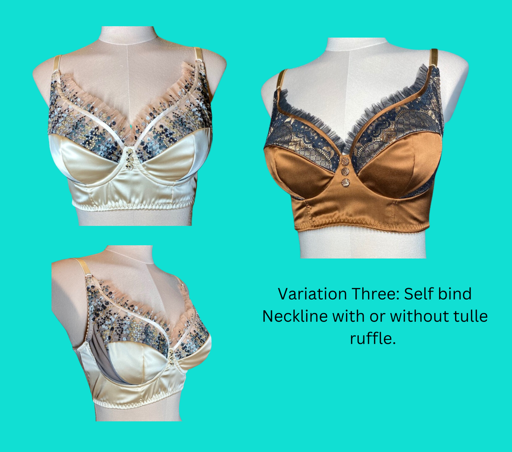 Shop Our Vintage and Special Occasion Style Bra Sewing Patterns — Annie ...