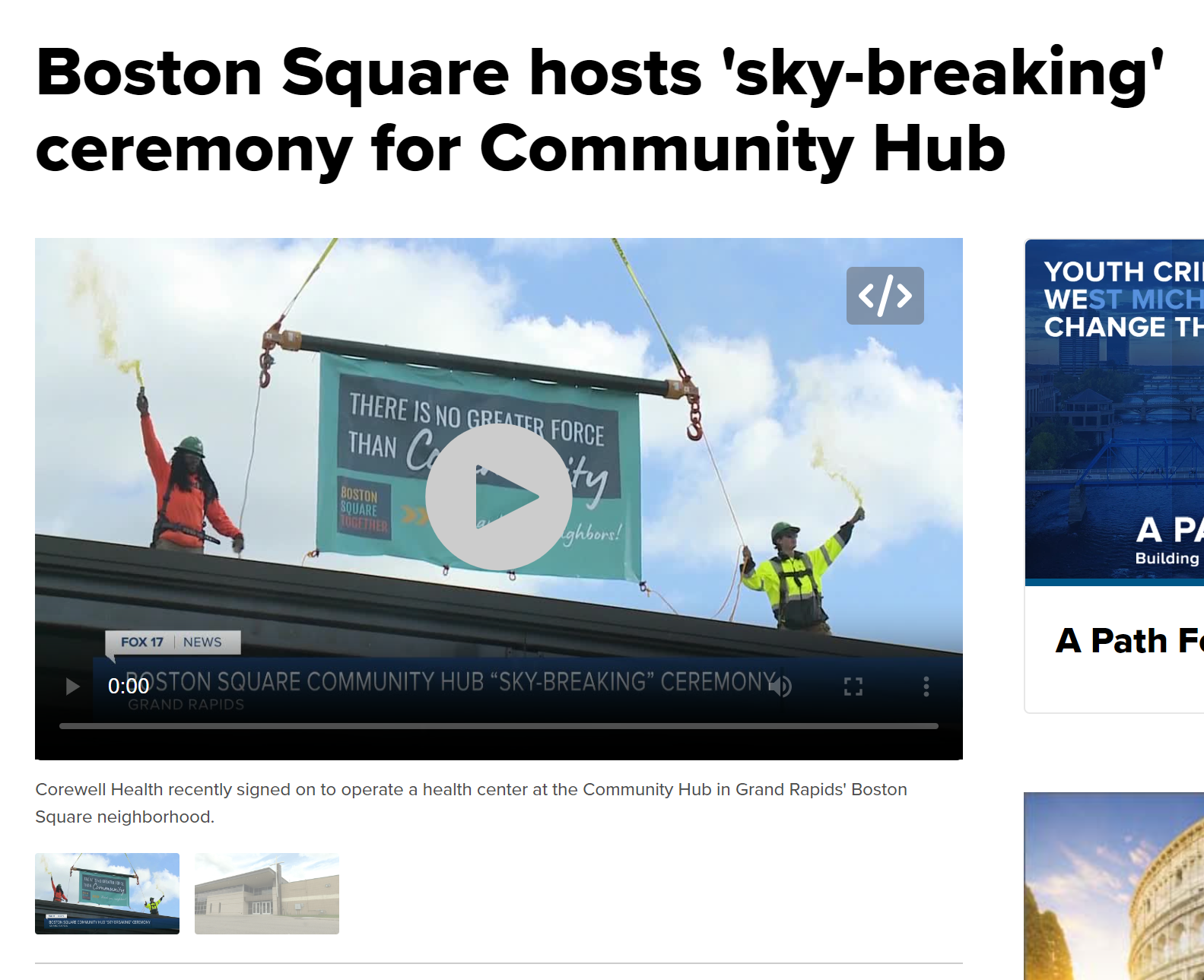 Community Hub (pre-hub naming) — Boston Square Together