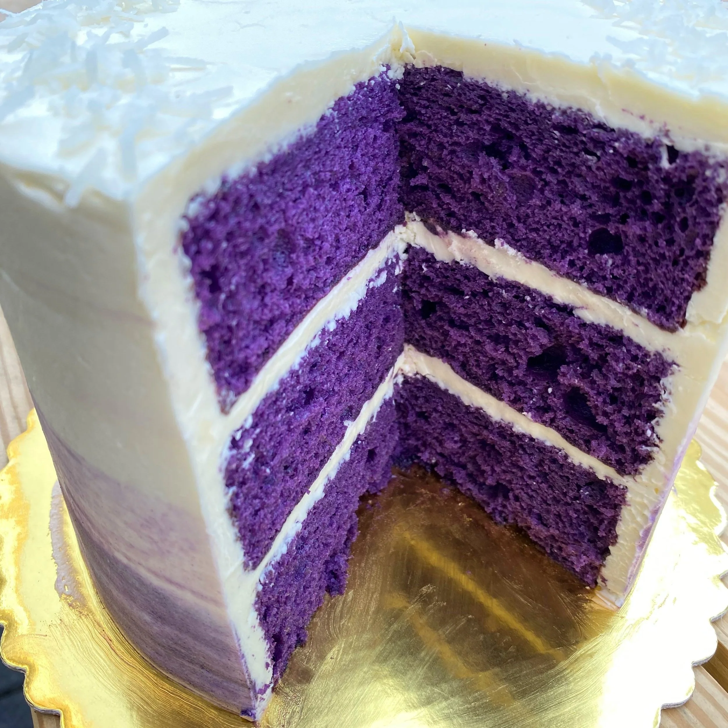 6" Ube Coconut Cake — Rose Ave Bakery