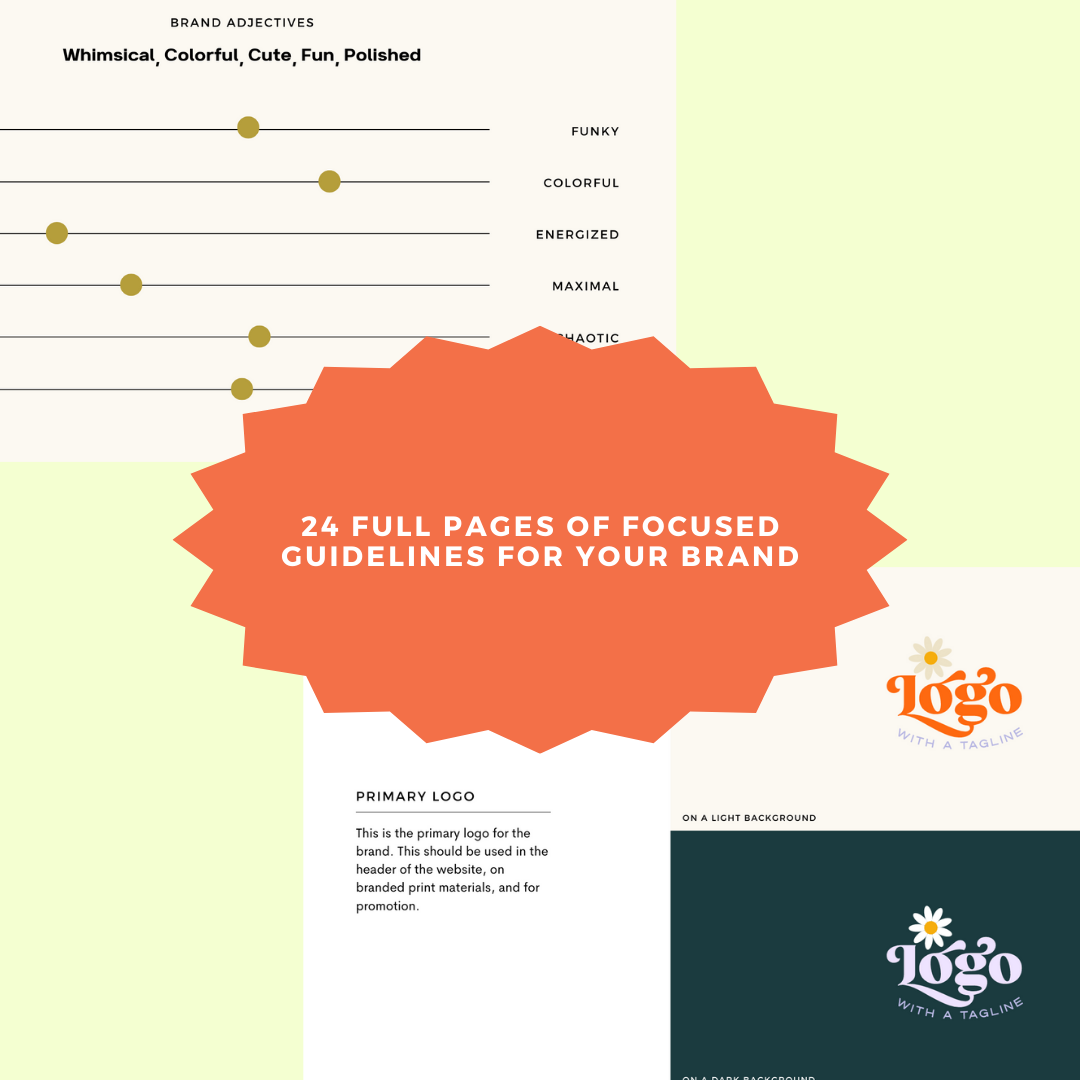 Canva Style Guide: A Canva Editable Identity Guide — Bold August Design ...