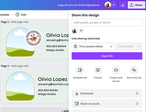 How to Make Links Clickable in Canva - Hyperlink Your Documents — Bold ...