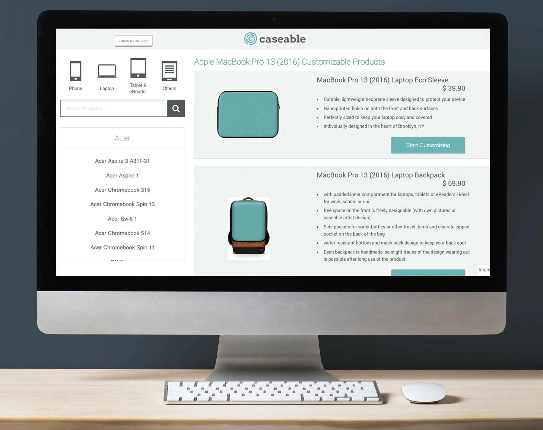 Caseable: Interactive Design Tool — DAVID C PETR