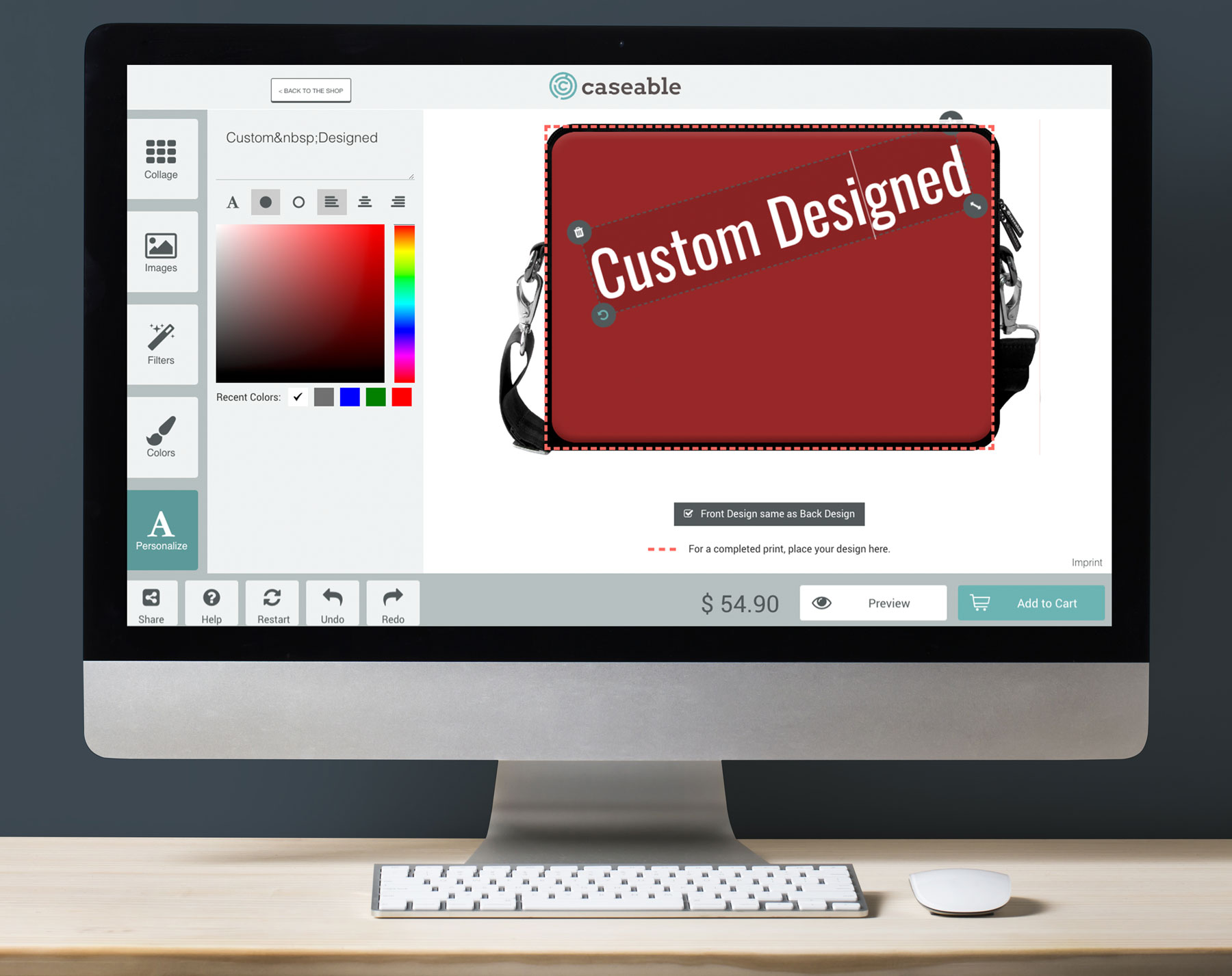 Caseable: Interactive Design Tool — DAVID C PETR