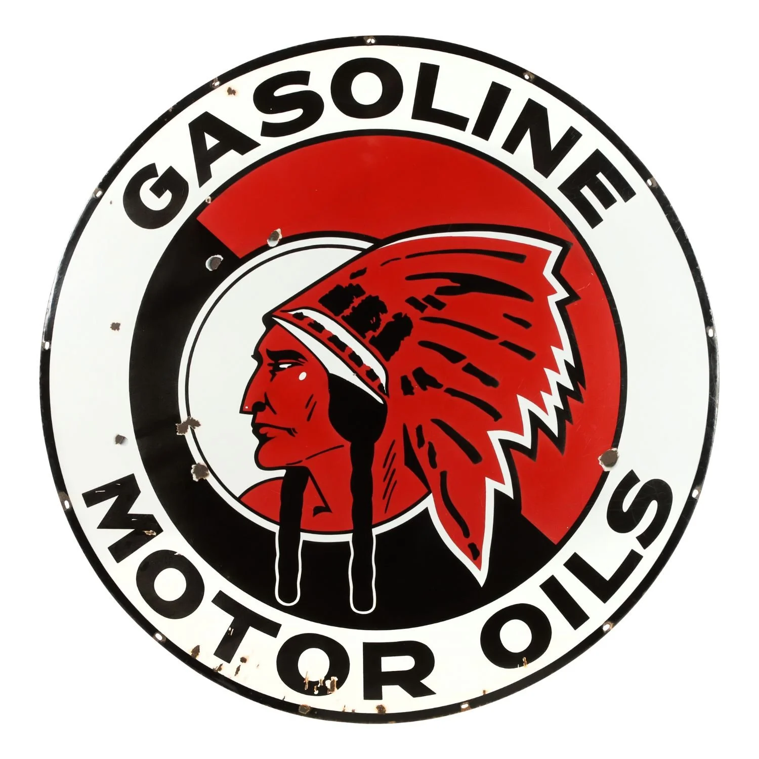 WHITE ROSE GASOLINE SIGNS FROM THE 1940s AND A 1951 FORD CONVERTIBLE ...