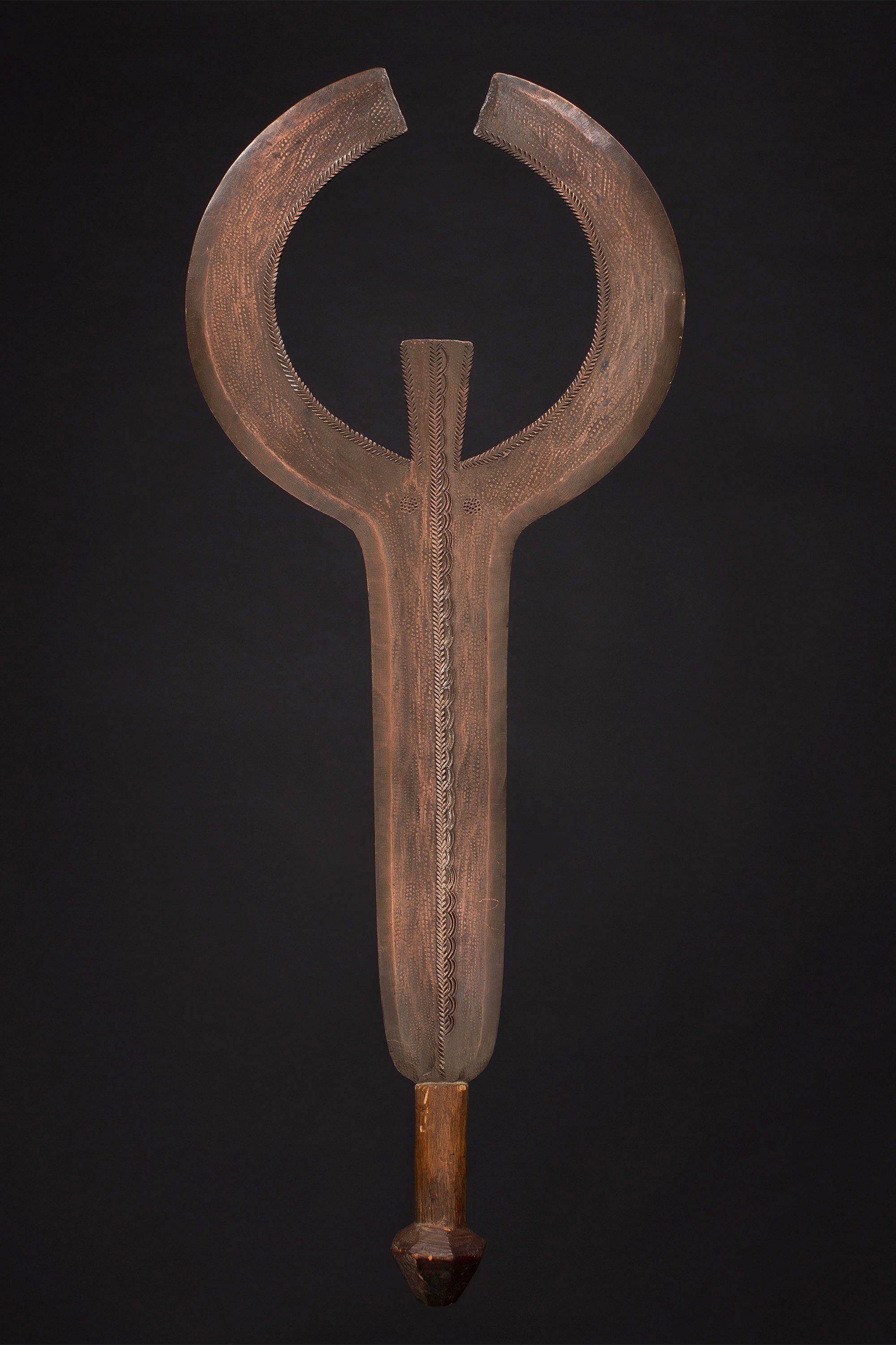 Boa Short Sword "Mambeli," D.R. Congo — Morgan Oakes Gallery