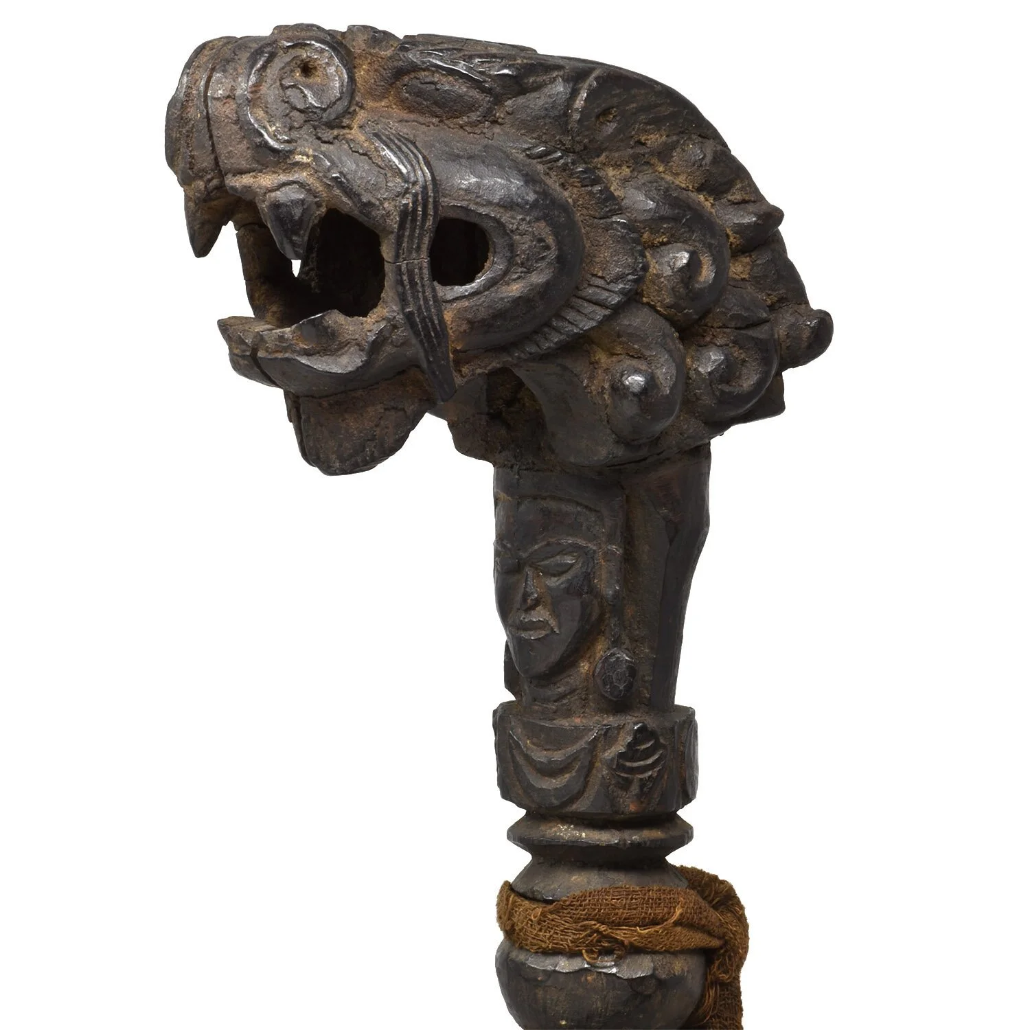 Zoomorphic Shaman's Staff, Western Nepal — Morgan Oakes Gallery