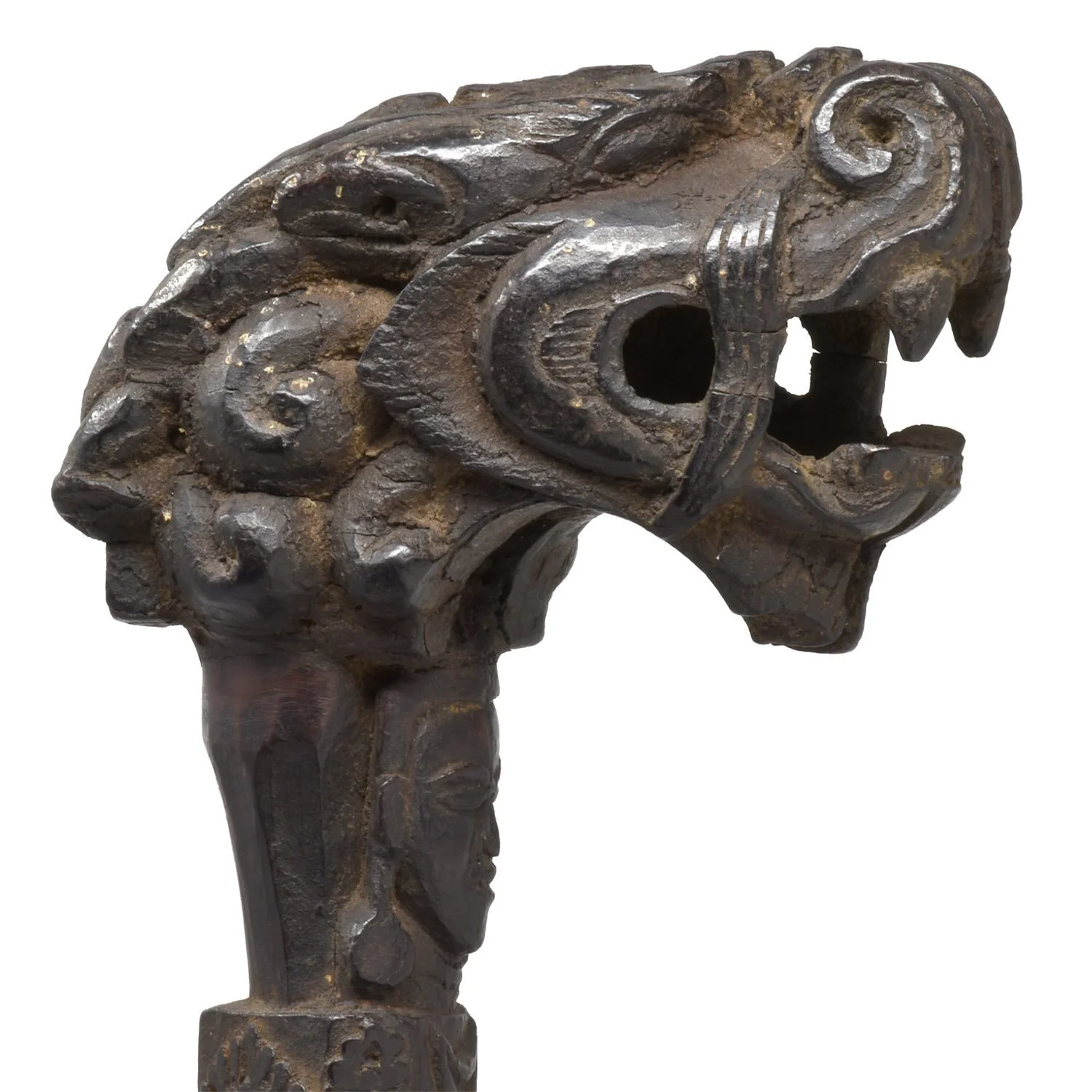 Zoomorphic Shaman's Staff, Western Nepal — Morgan Oakes Gallery