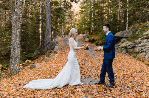 Charming Couple Elope in Acadia National Park — Swell & Stone