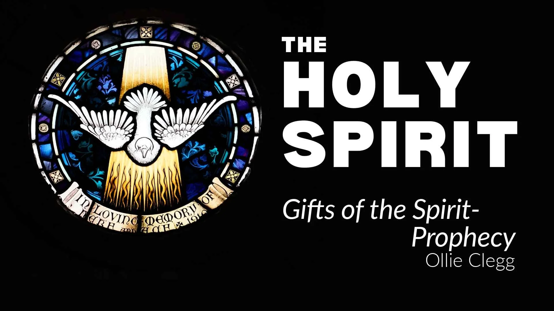 Gifts of the spirit: prophecy — St Mungo's Church Balerno & Livingston