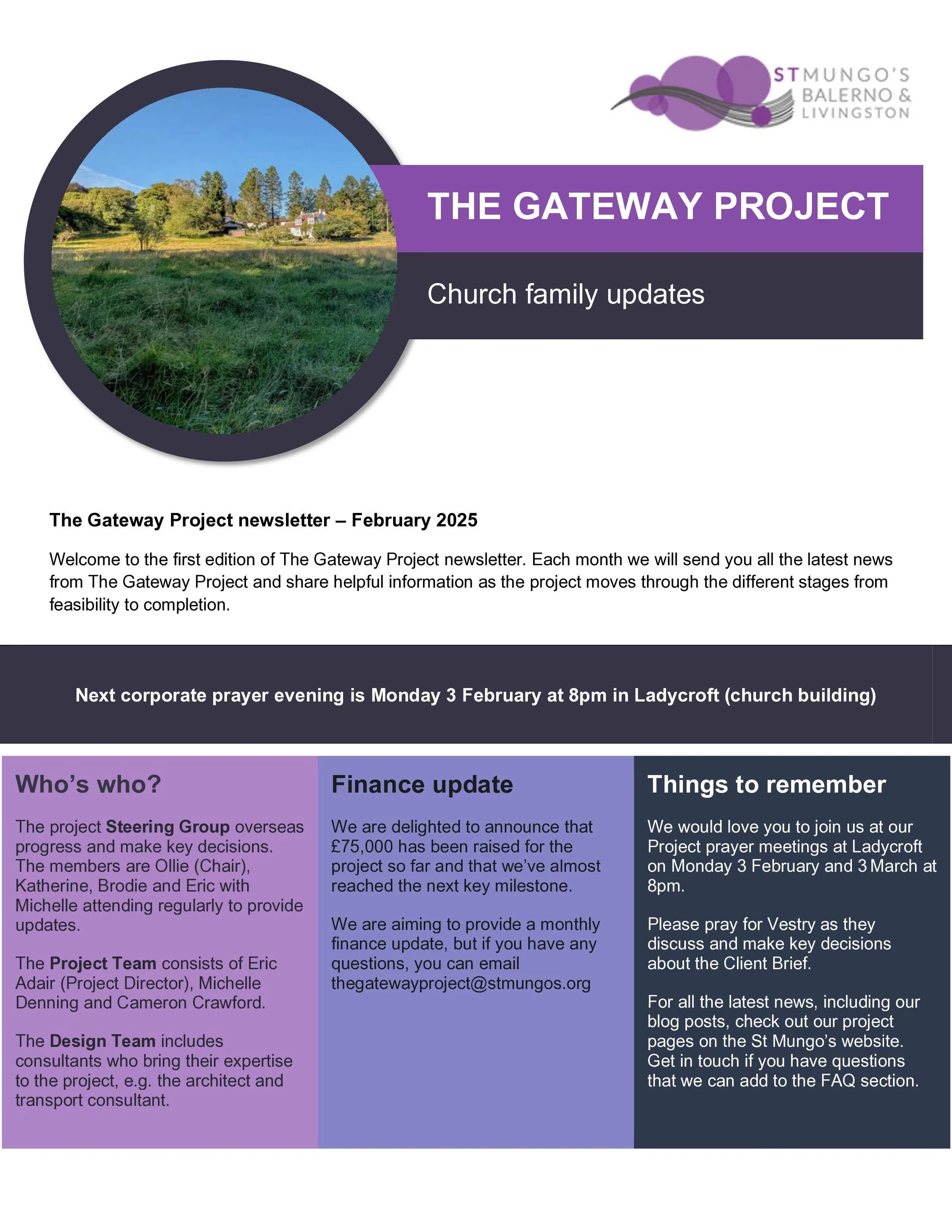 St Mungo's Church Balerno & Livingston