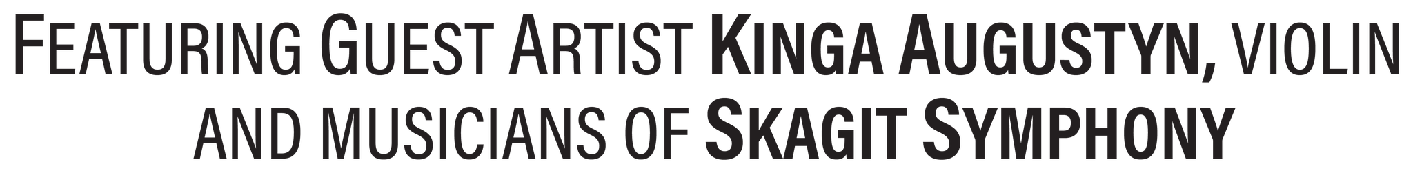 Season Programs — Skagit Symphony