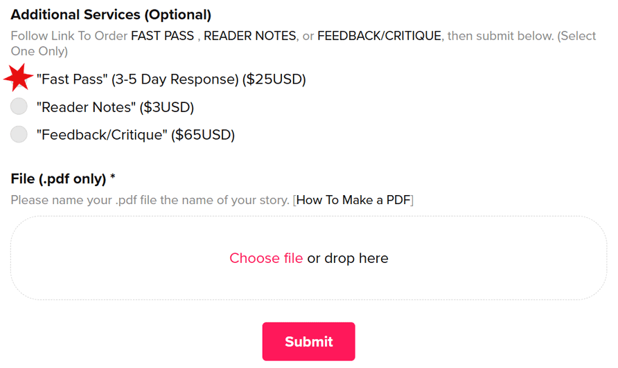 After Dinner Conversation - Short Story FAST PASS Submissions — After ...
