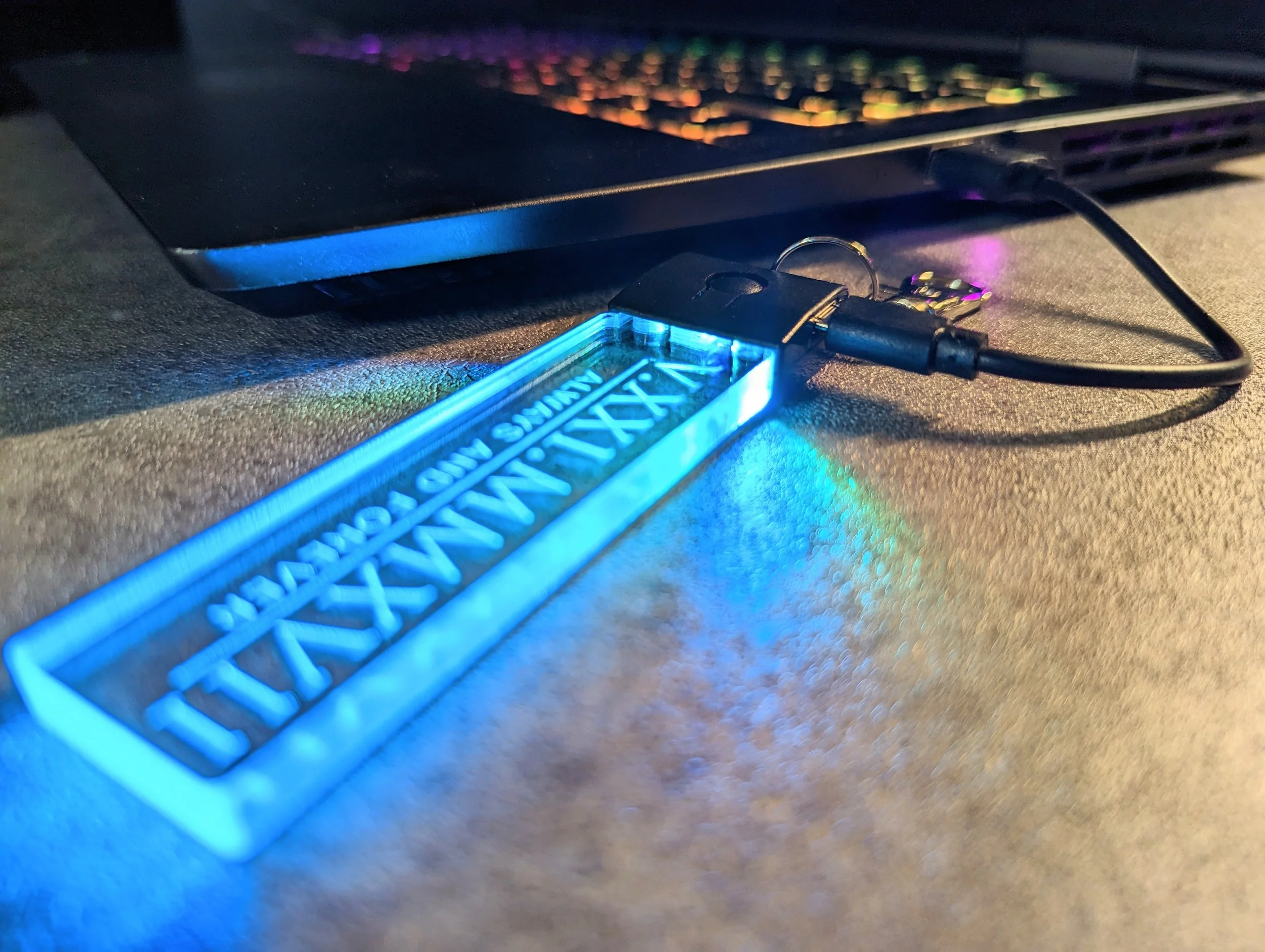 LED Keychains — grammables