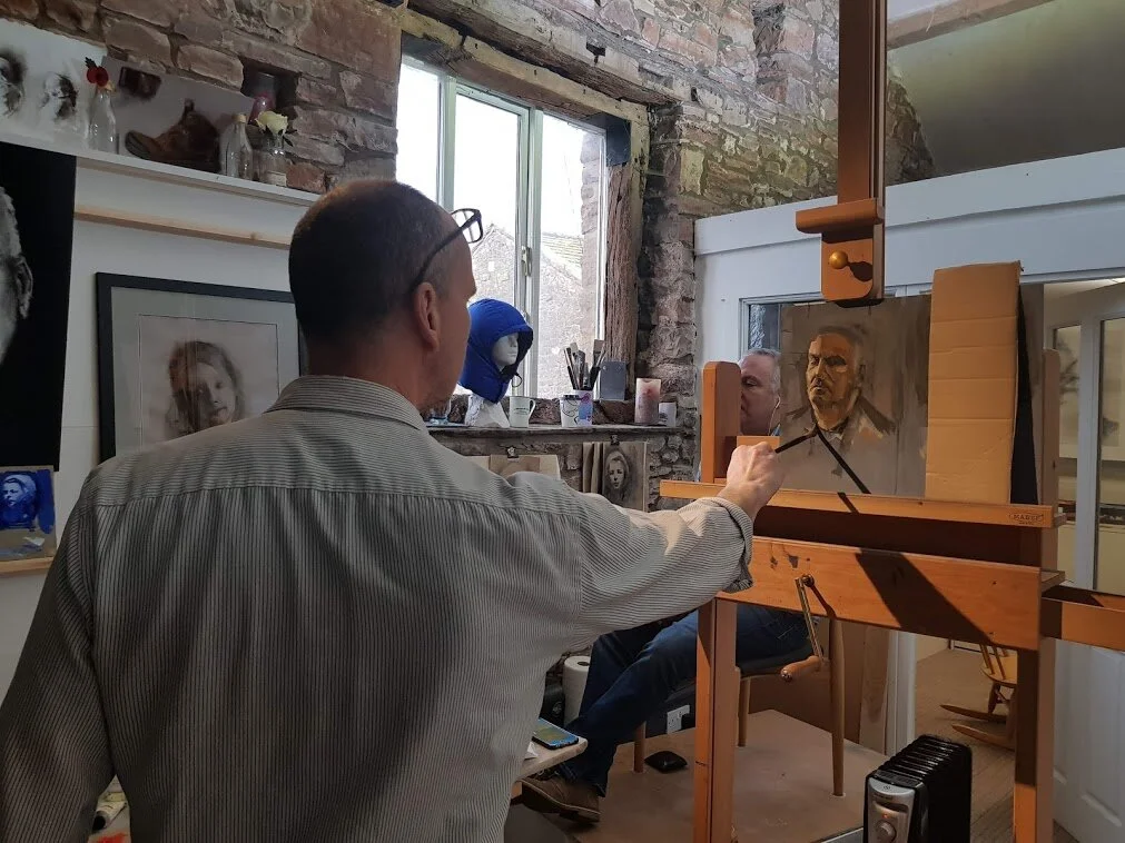 John Rotherham portrait artist based in the Ribble Valley, Lancashire ...