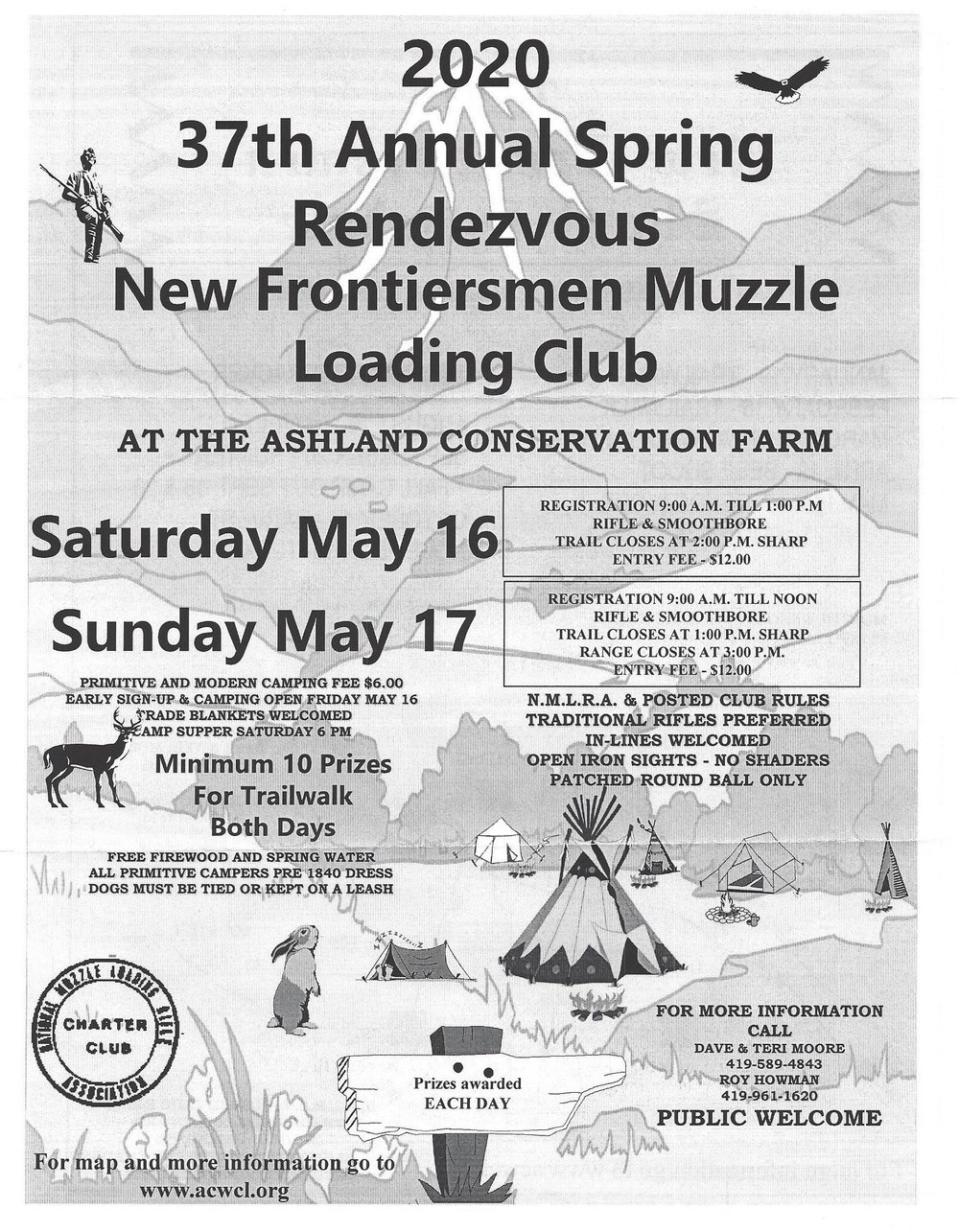 Mark your Calendars! 37th Annual Spring Rendezvous in 2020 — The NMLRA