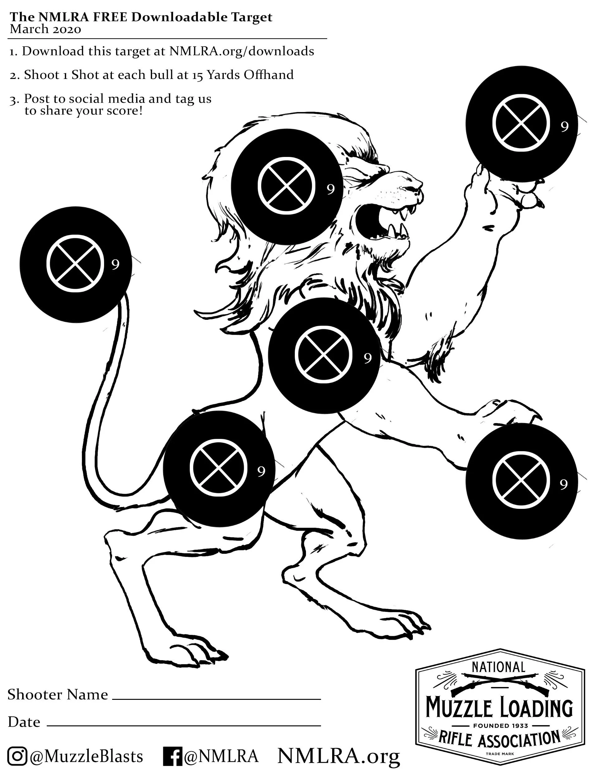 Free Targets from the NMLRA — The NMLRA
