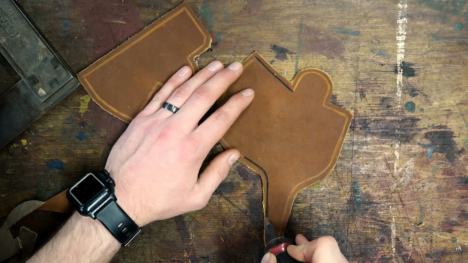 How to make a sheath for your camp or belt axe — NMLRA