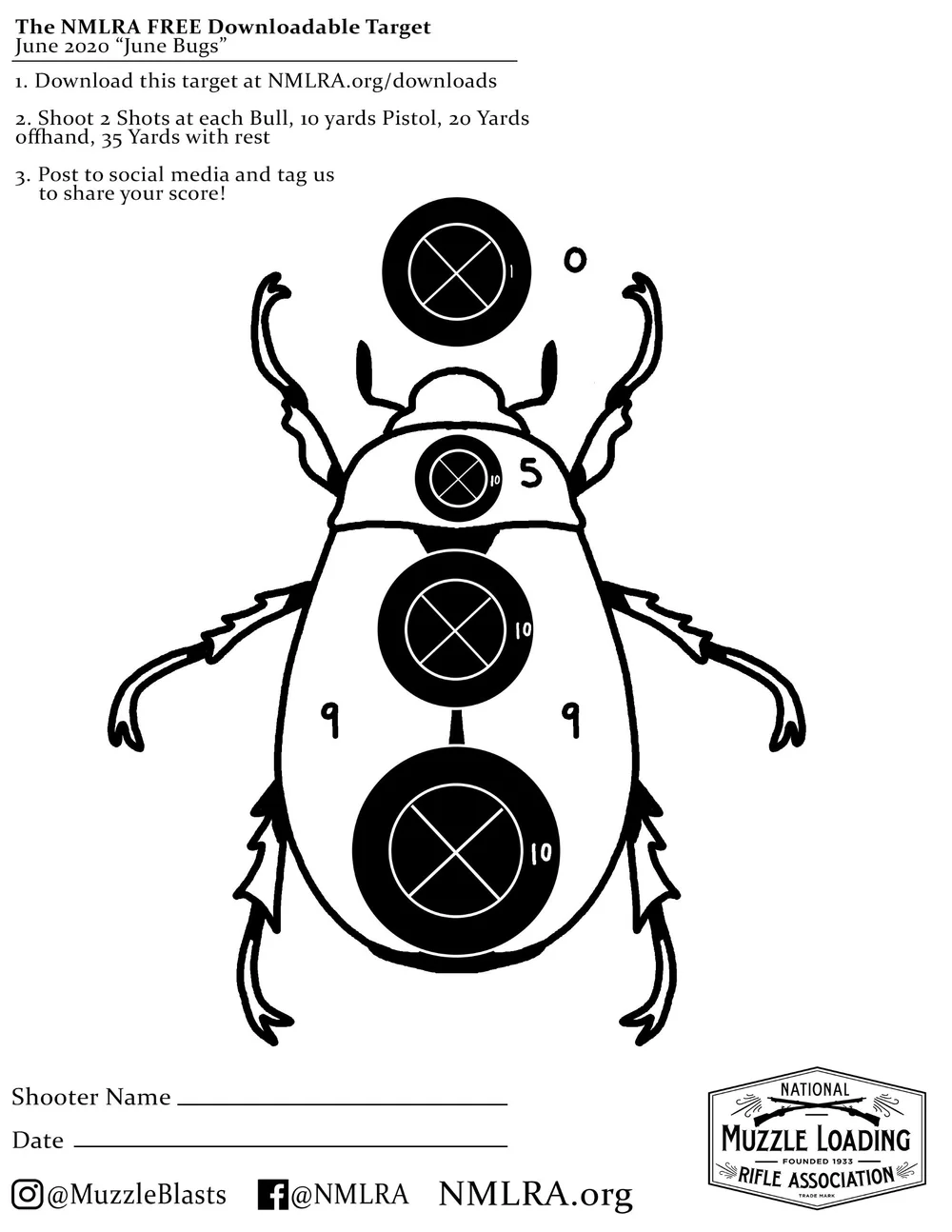 Gun Target Coloring Pages