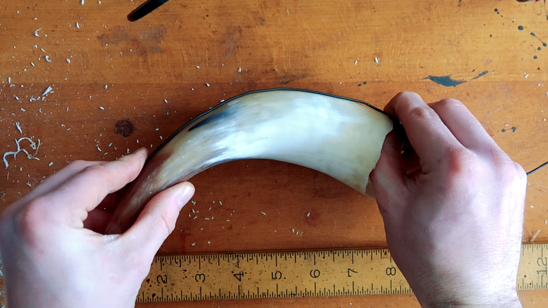 How to make a simple powder horn | DIY blackpowder accouterments — The ...