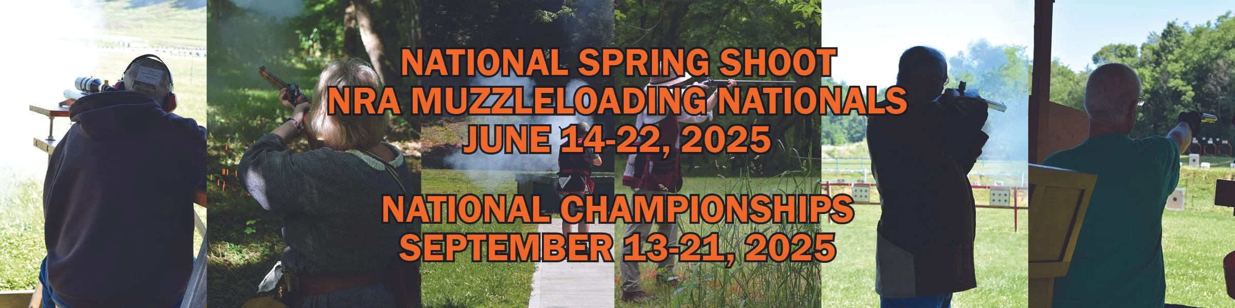 NMLRA National Match Dates — The NMLRA