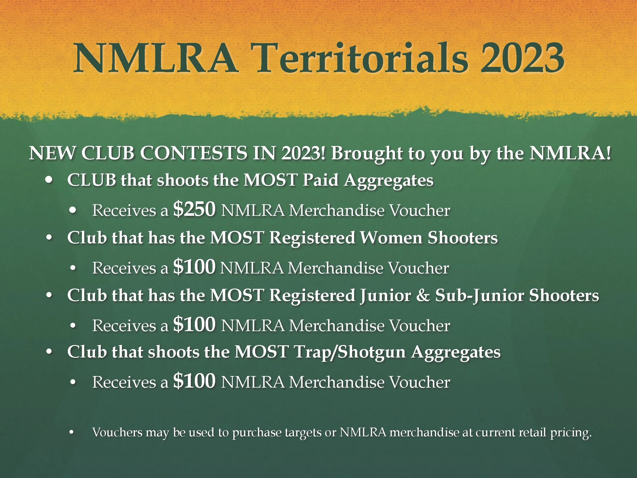 NMLRA Territorials — The NMLRA