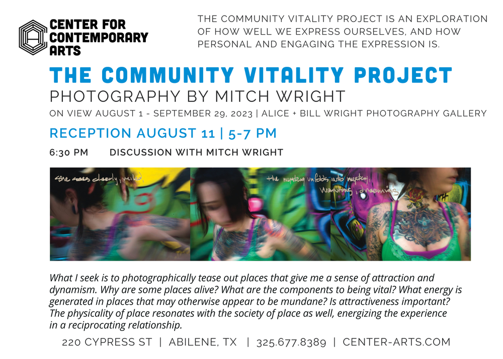 The Community Vitality Project — Abilene Cultural Affairs Council