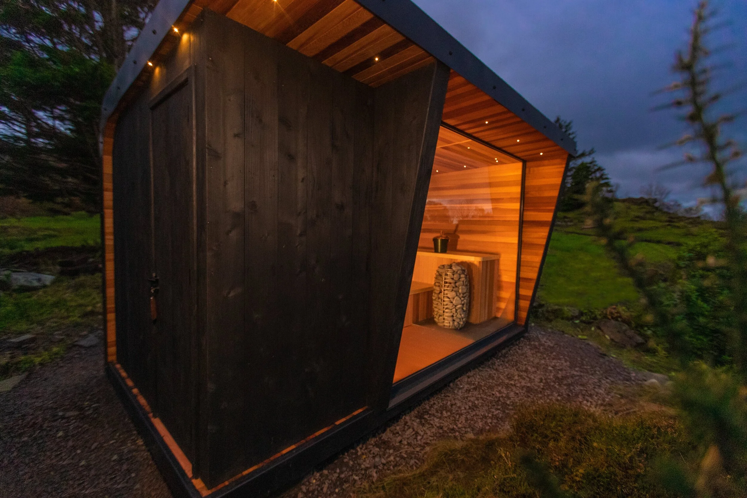 Aire X Outdoor Sauna — Heartwood Saunas