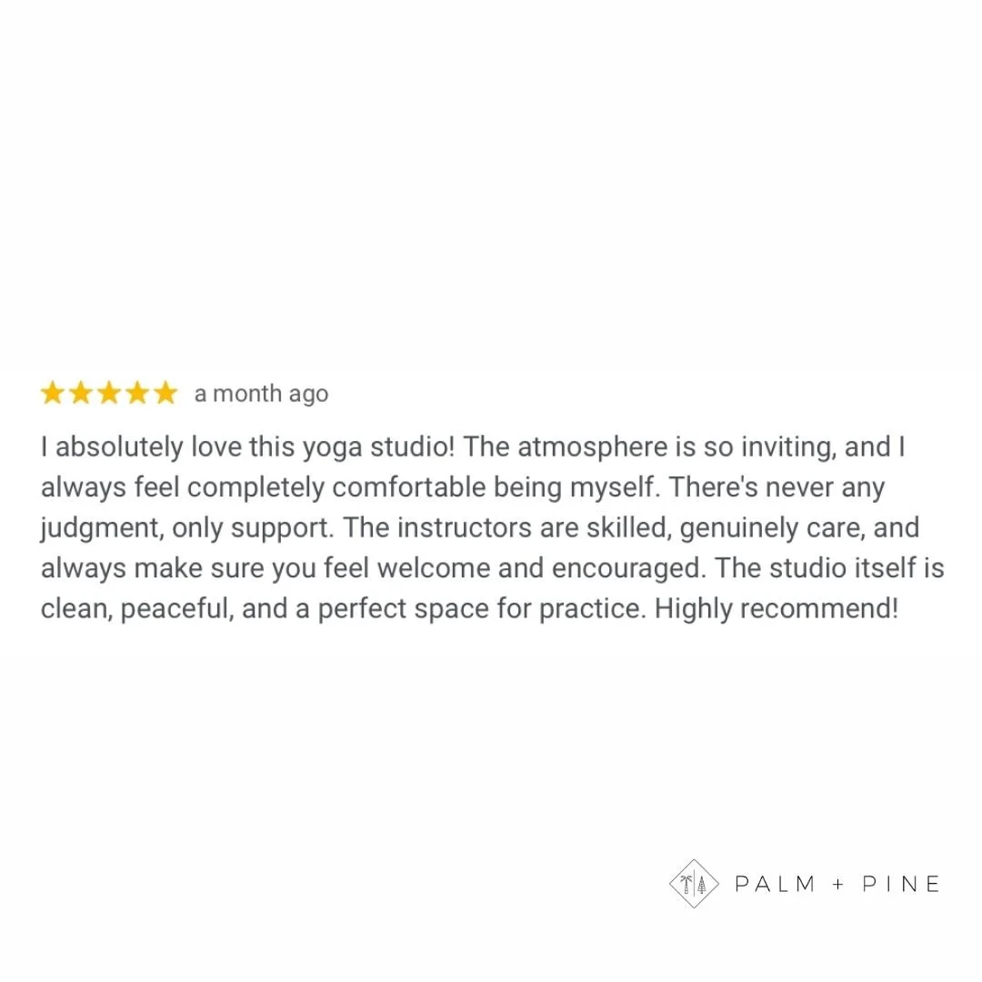 PALM + PINE Yoga