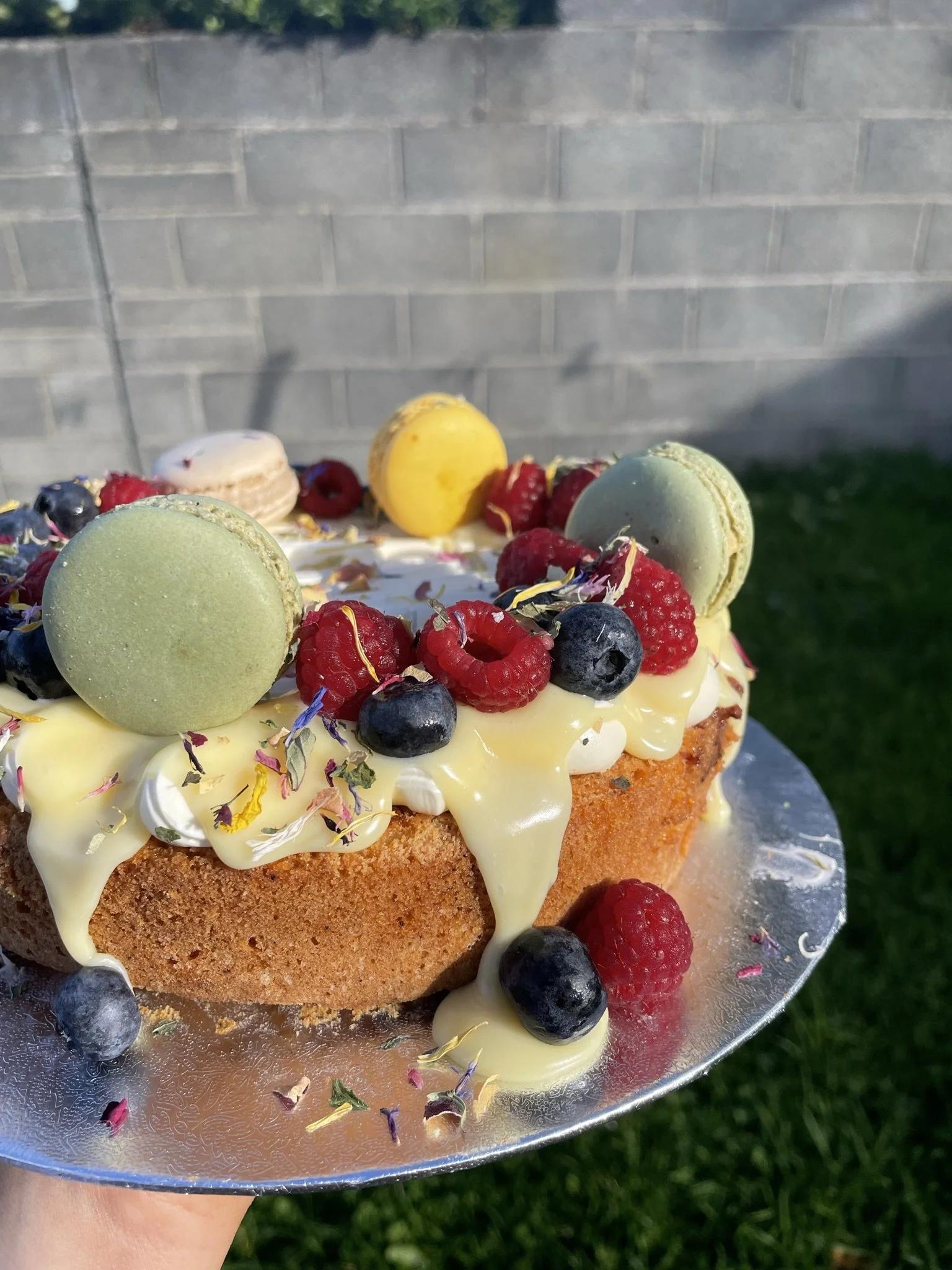 Single Layer Cake — Colhoun Creations