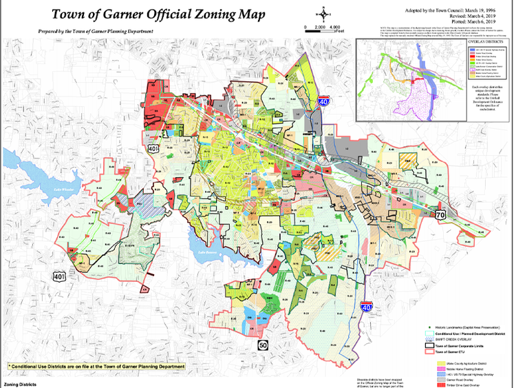 Map Center — Garner Economic Development