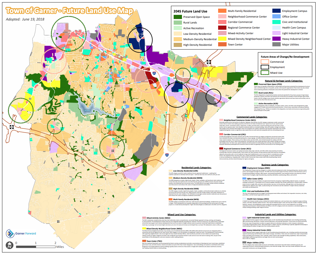 Map Center — Garner Economic Development