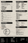 Sirloin House Restaurant menu — Sirloin House