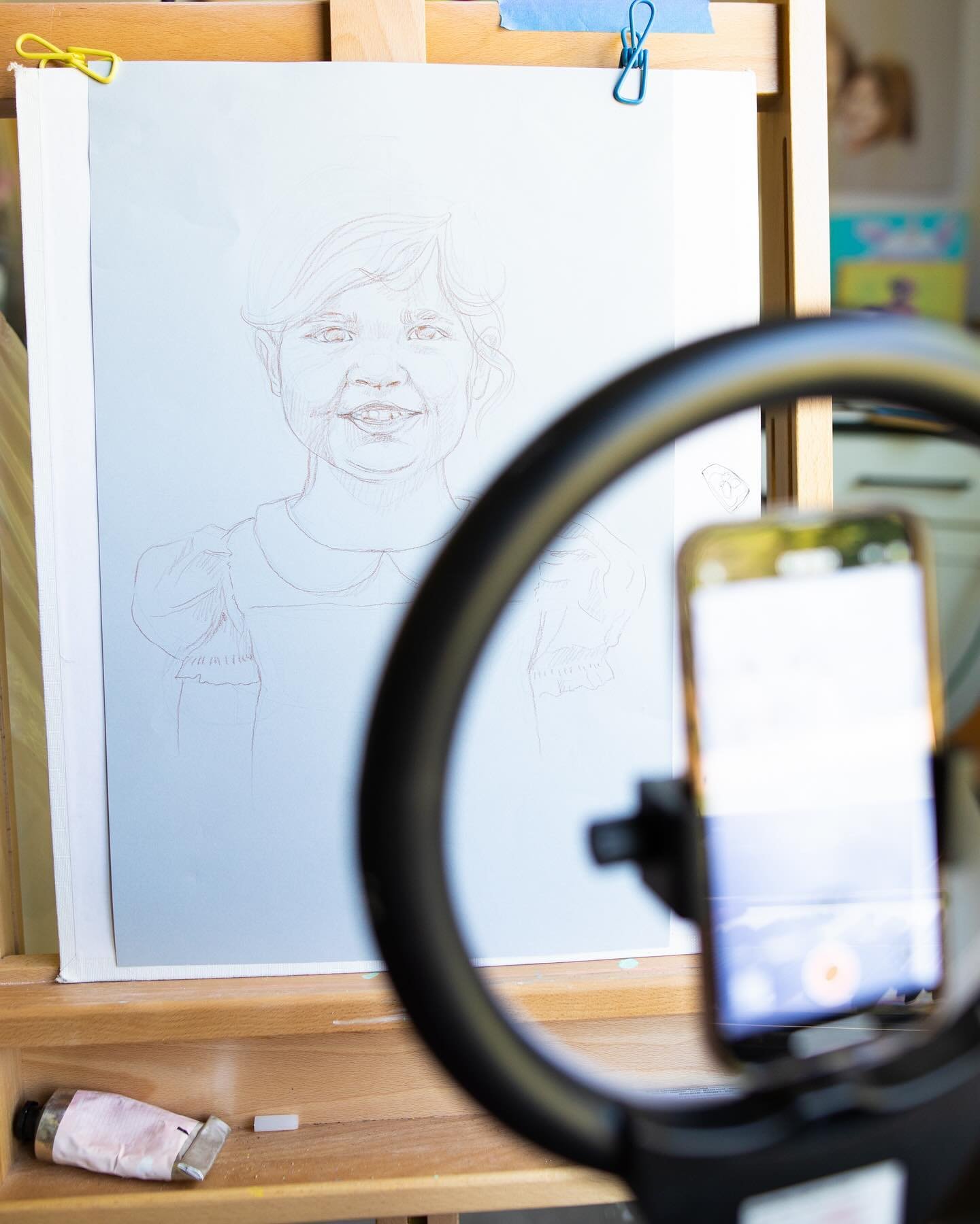 Martin pastel portrait — Ellywise Studios
