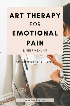 Art Therapy Activity for Emotional Pain / Self Healing — Thirsty For Art