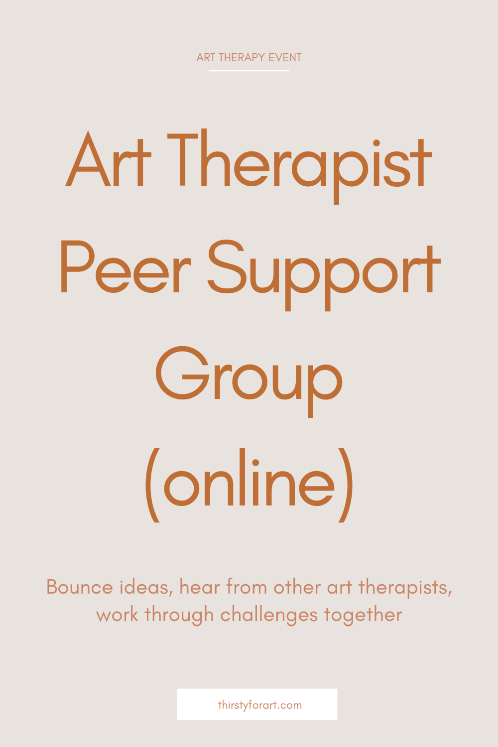Peer Support Group Ideas