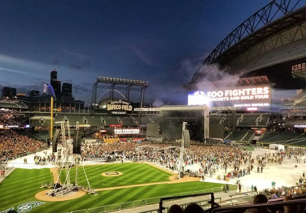 Safeco Field Concert Seating Chart Foo Fighters | Cabinets Matttroy