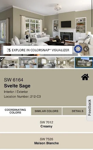 Sherwin Williams Maison Blanche