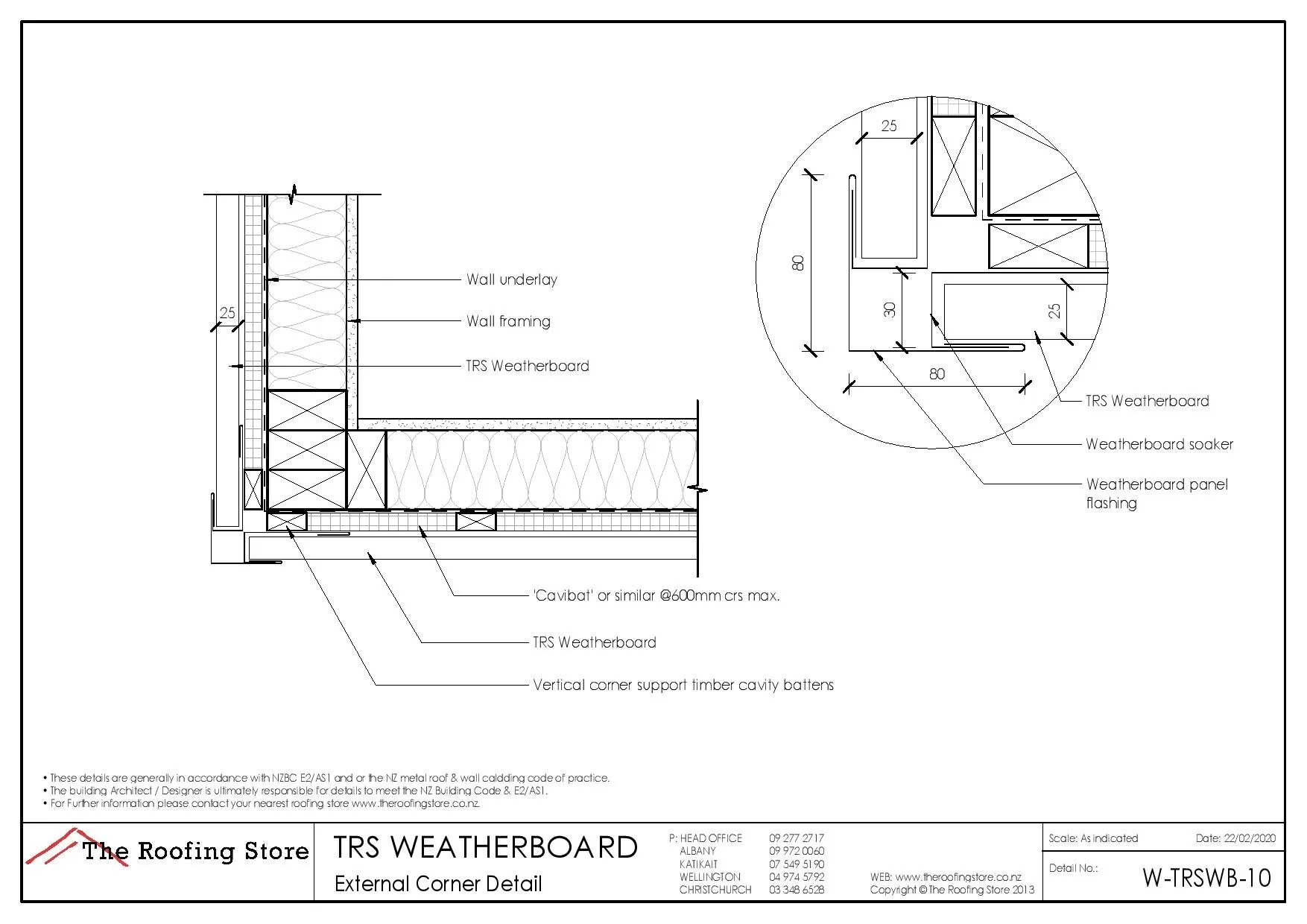 The Roofing Store-TRS Weatherboard Longrun Steel Cladding New Zealand