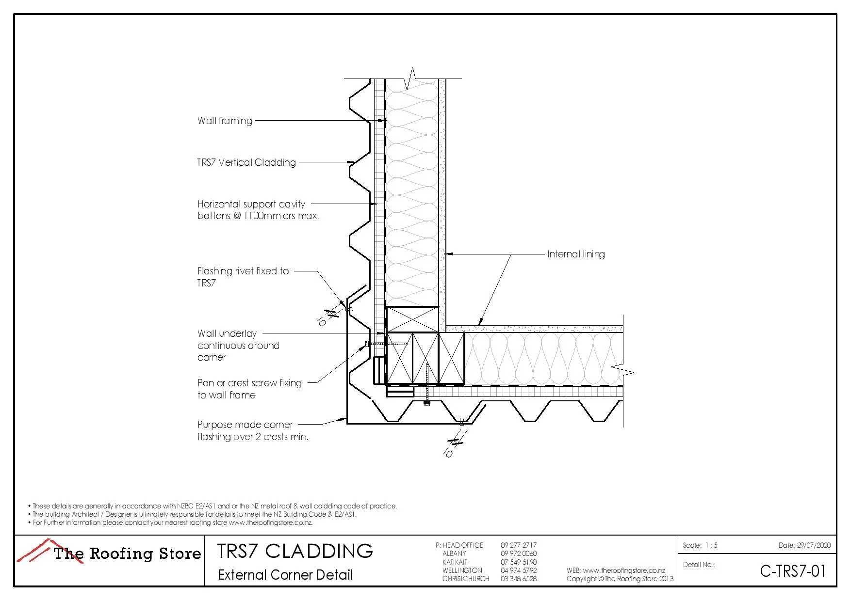 The Roofing Store-TRS7 Longrun Steel Roofing and Cladding New Zealand