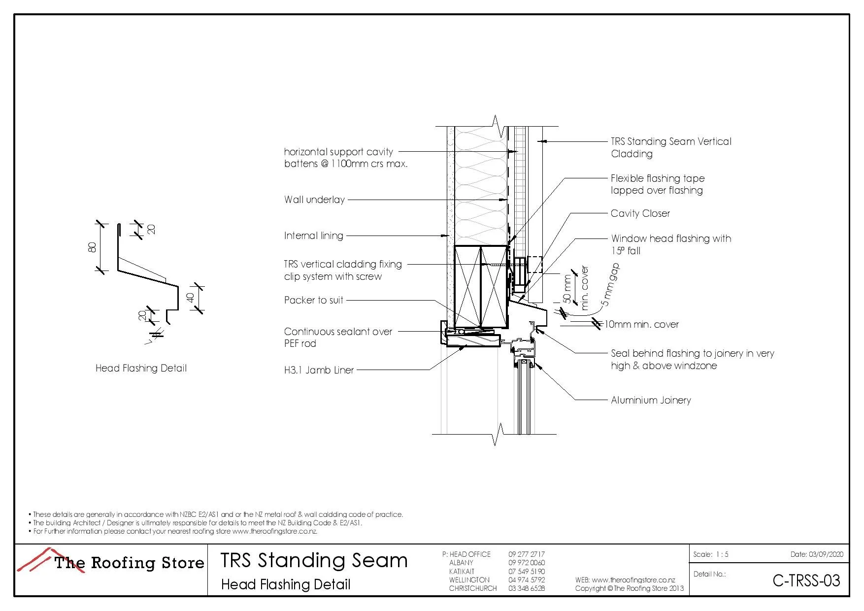 The Roofing Store-TRS STANDING SEAM CLADDING
