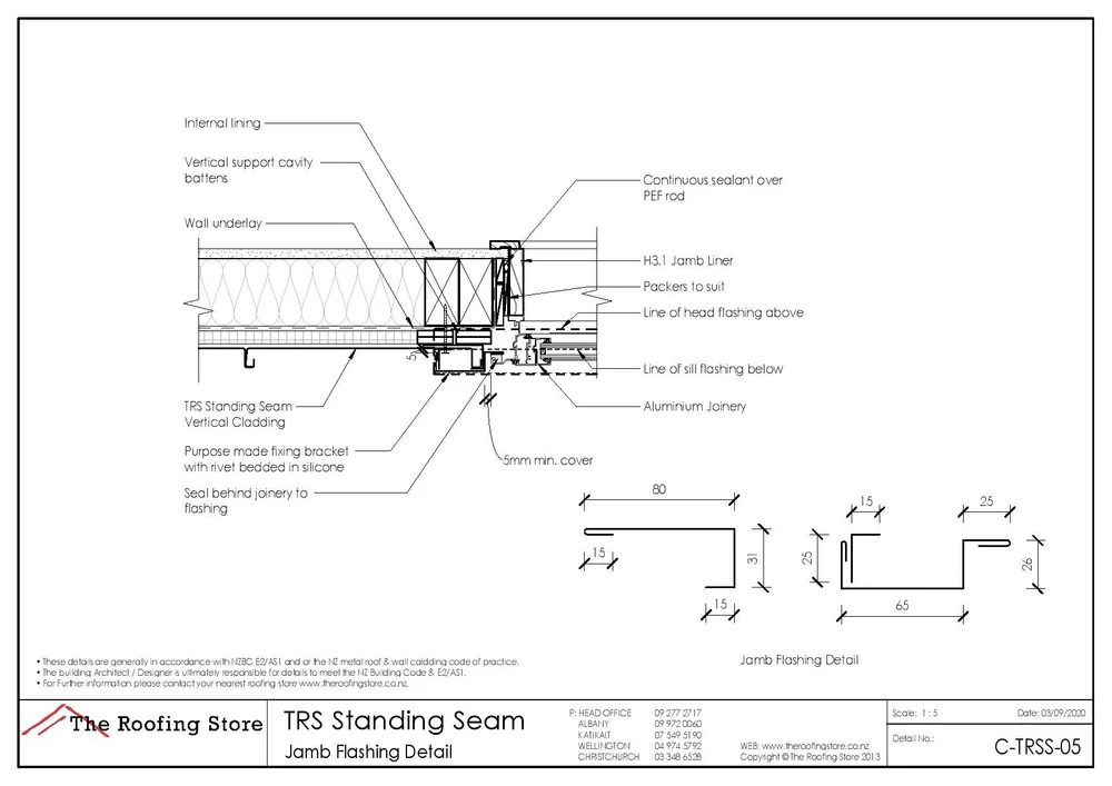 The Roofing Store-TRS STANDING SEAM CLADDING