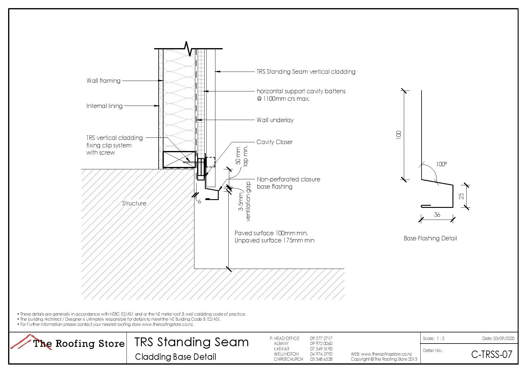 The Roofing Store-TRS STANDING SEAM CLADDING