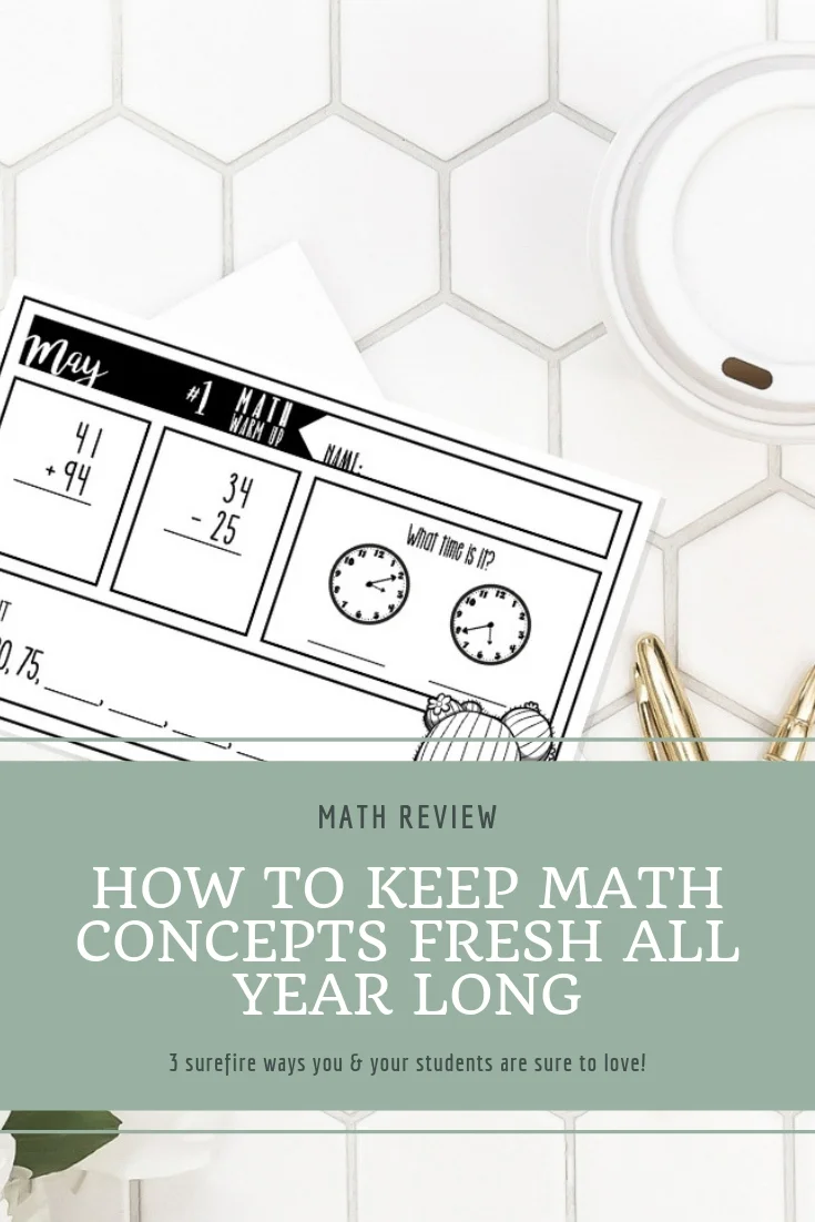 Math Review How To Keep Math Concepts Fresh All Year Long EDUNISTA math-review-how-to-keep-math-concepts-fresh-all-year-long-edunista