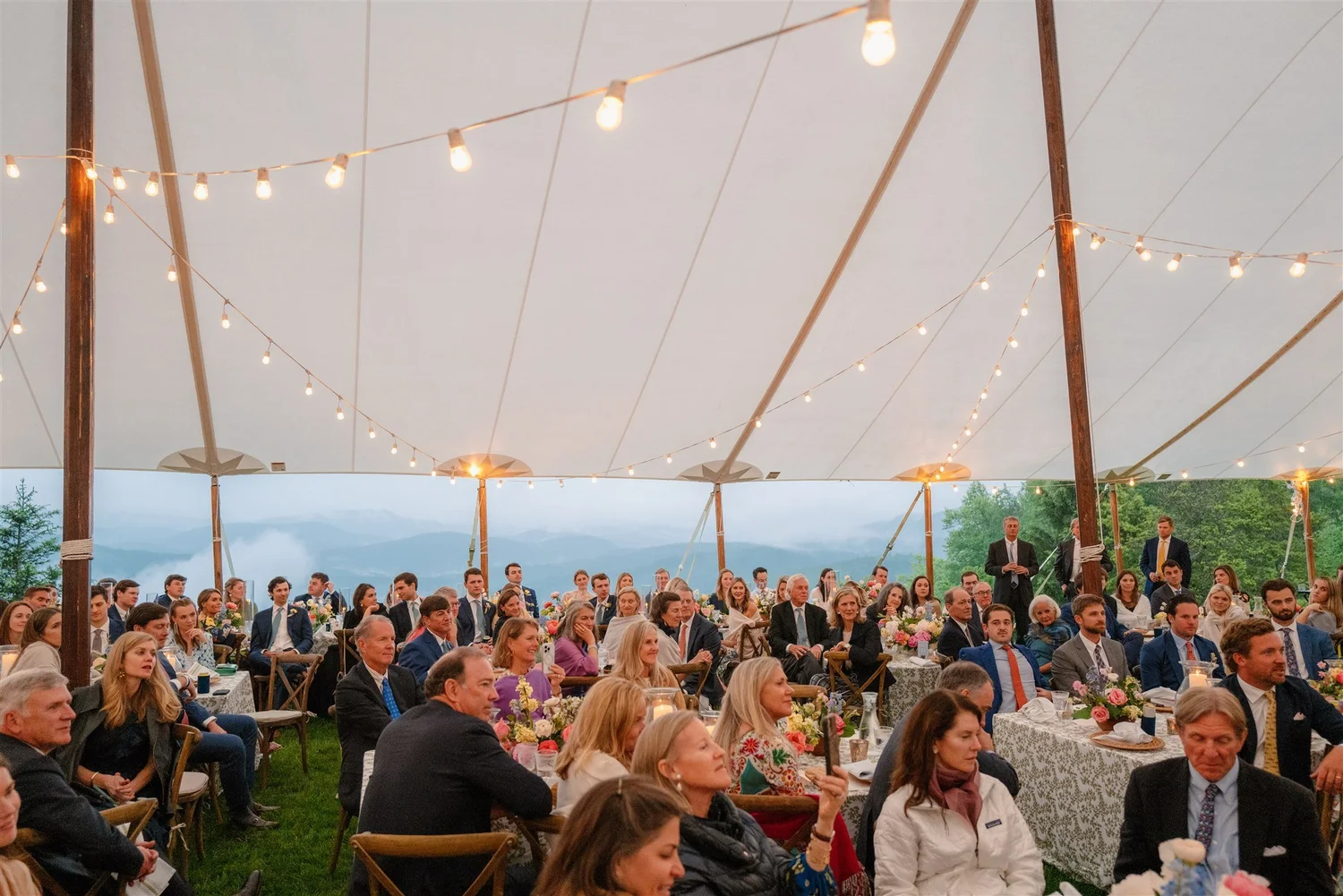 Tented Wedding on Private Estate in Highlands NC — Maggie Braucher ...
